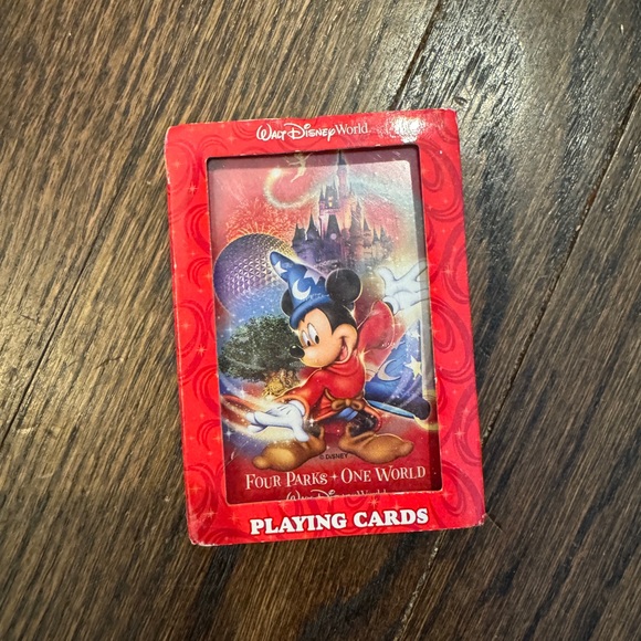 Disney | Games | Walt Disney World Parks Playing Cards Four Parks One ...